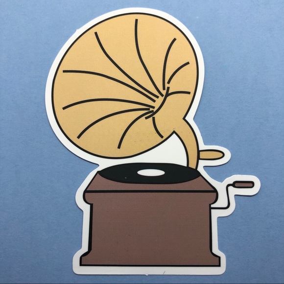 Accessories | 110 Record Player Sticker Vsco | Poshmark
